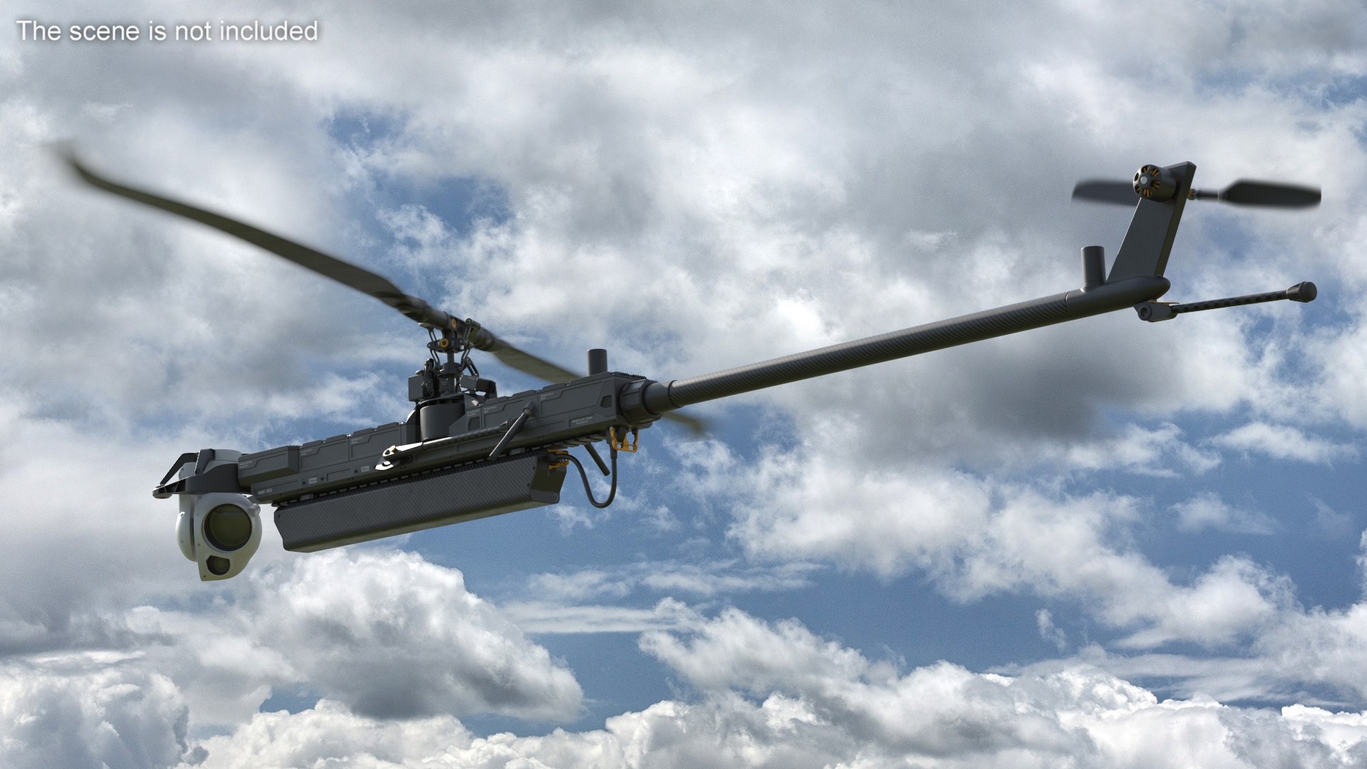 3D US Army Ghost-X Military Drone Rigged For Maya Model - TurboSquid ...