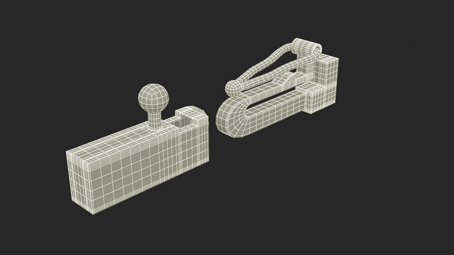 Bracelet Catch Clasp Gold Model - TurboSquid 2121892