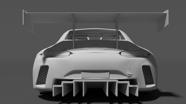 mercedes amg gt3 3d model