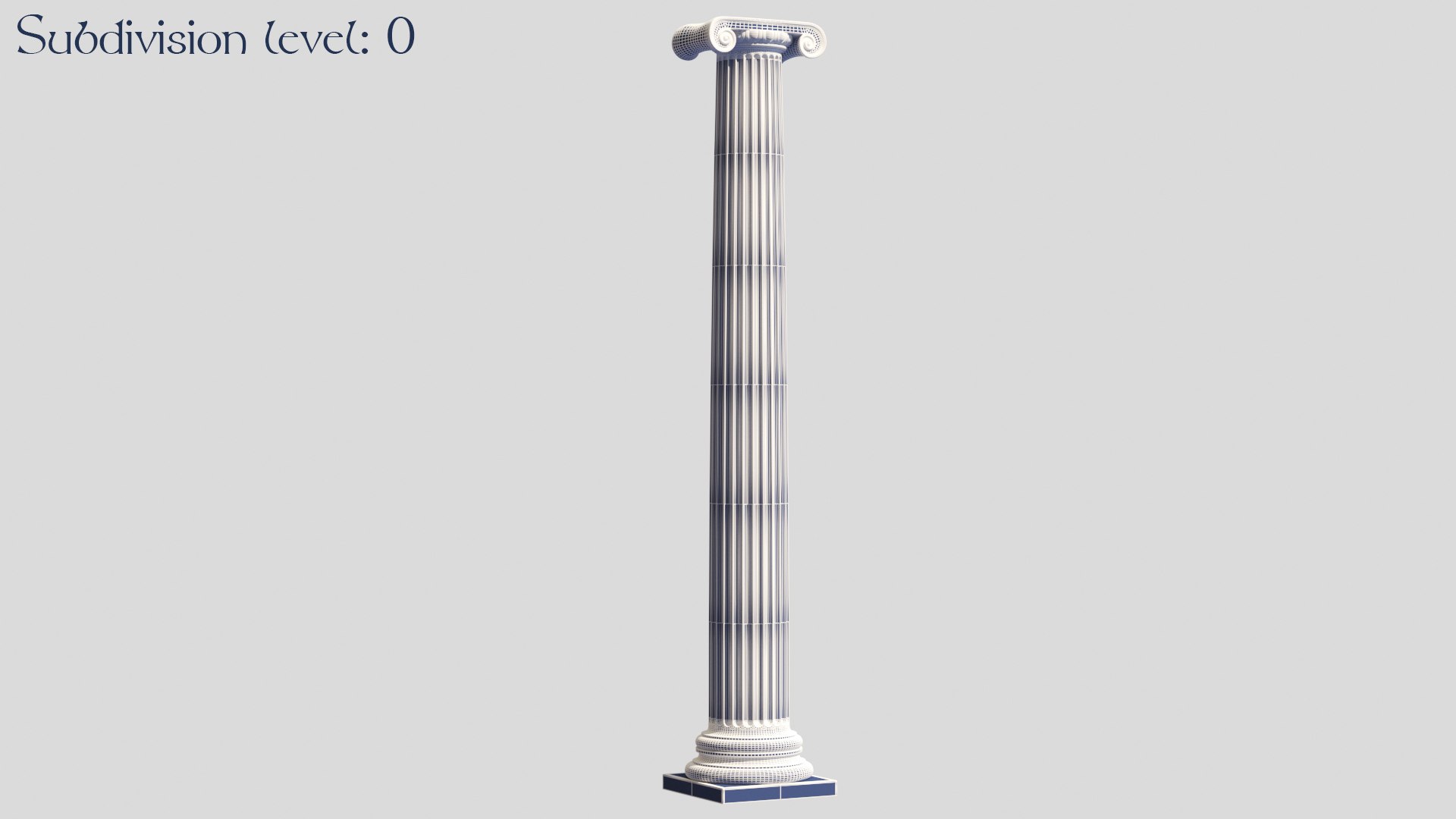 Ionic Order 3D - TurboSquid 1704045