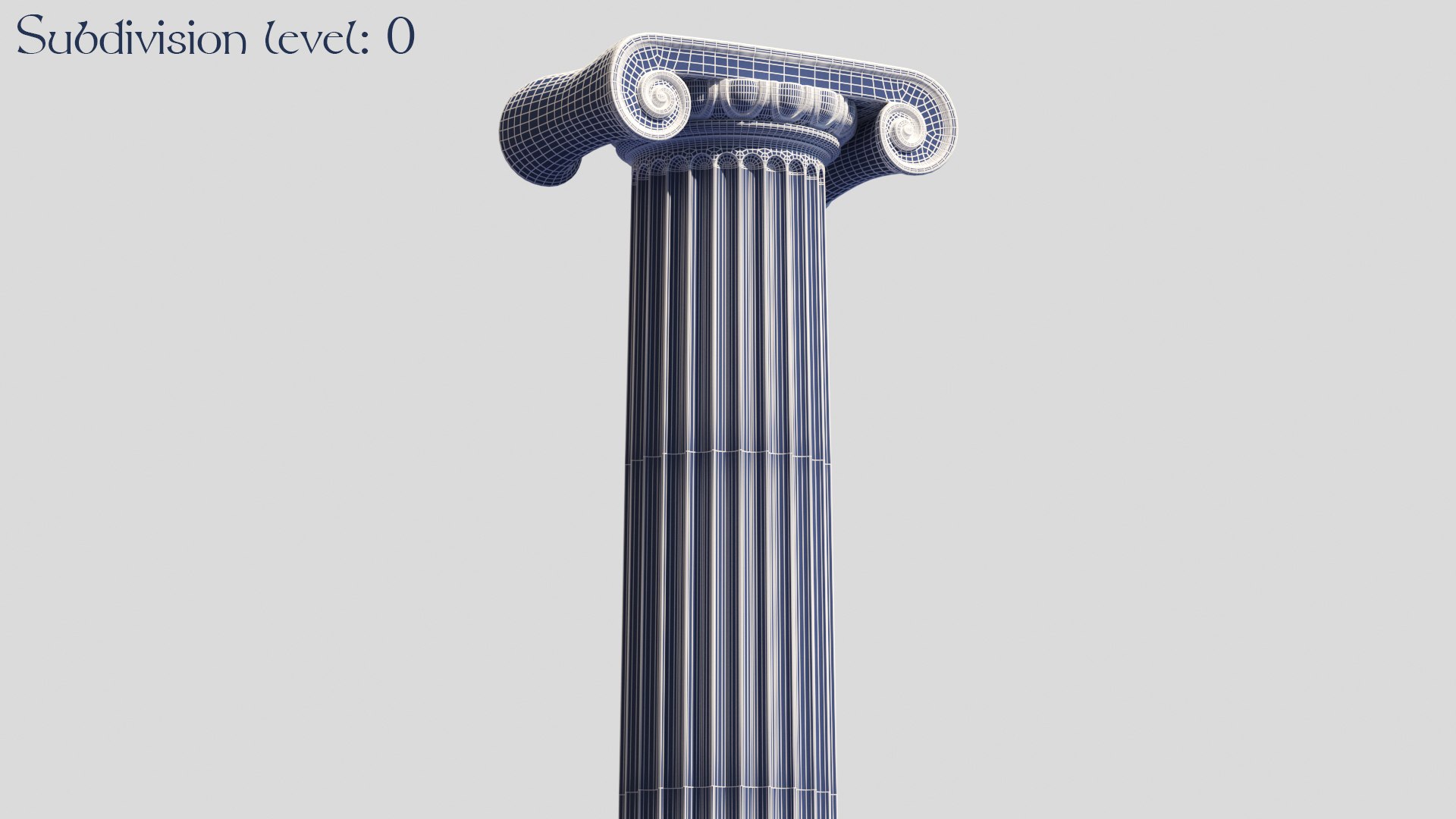 Ionic Order 3D - TurboSquid 1704045