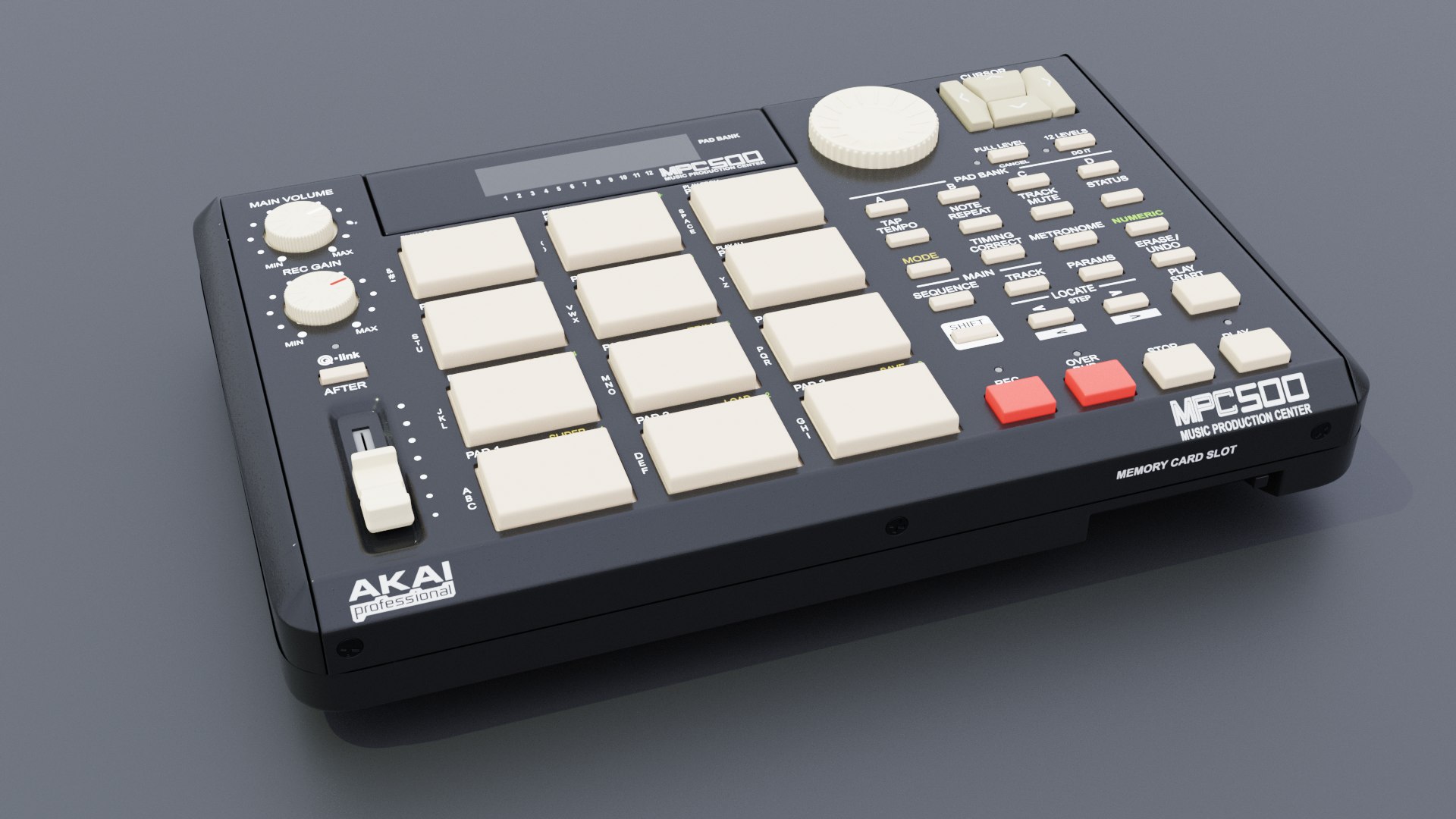3D Akai Mpc - TurboSquid 1686662