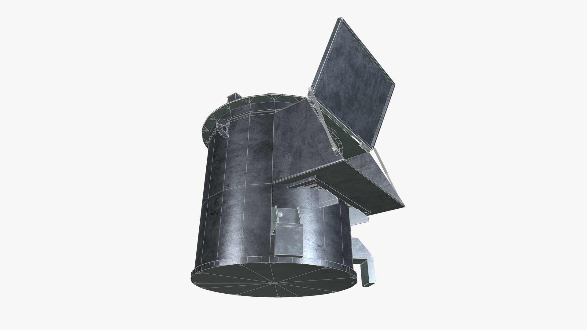 3D Collecting Silo - TurboSquid 2270236