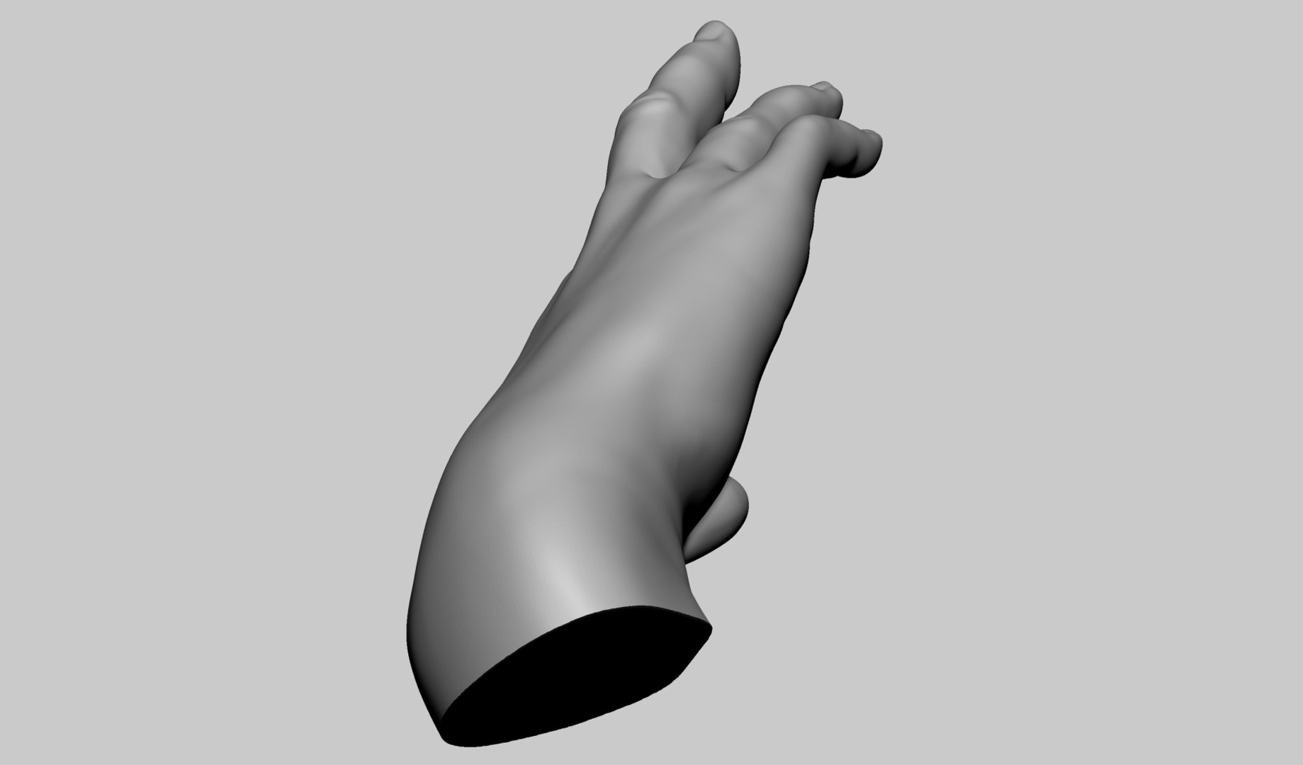 3D Female Hand Anatomy Model - TurboSquid 1575666