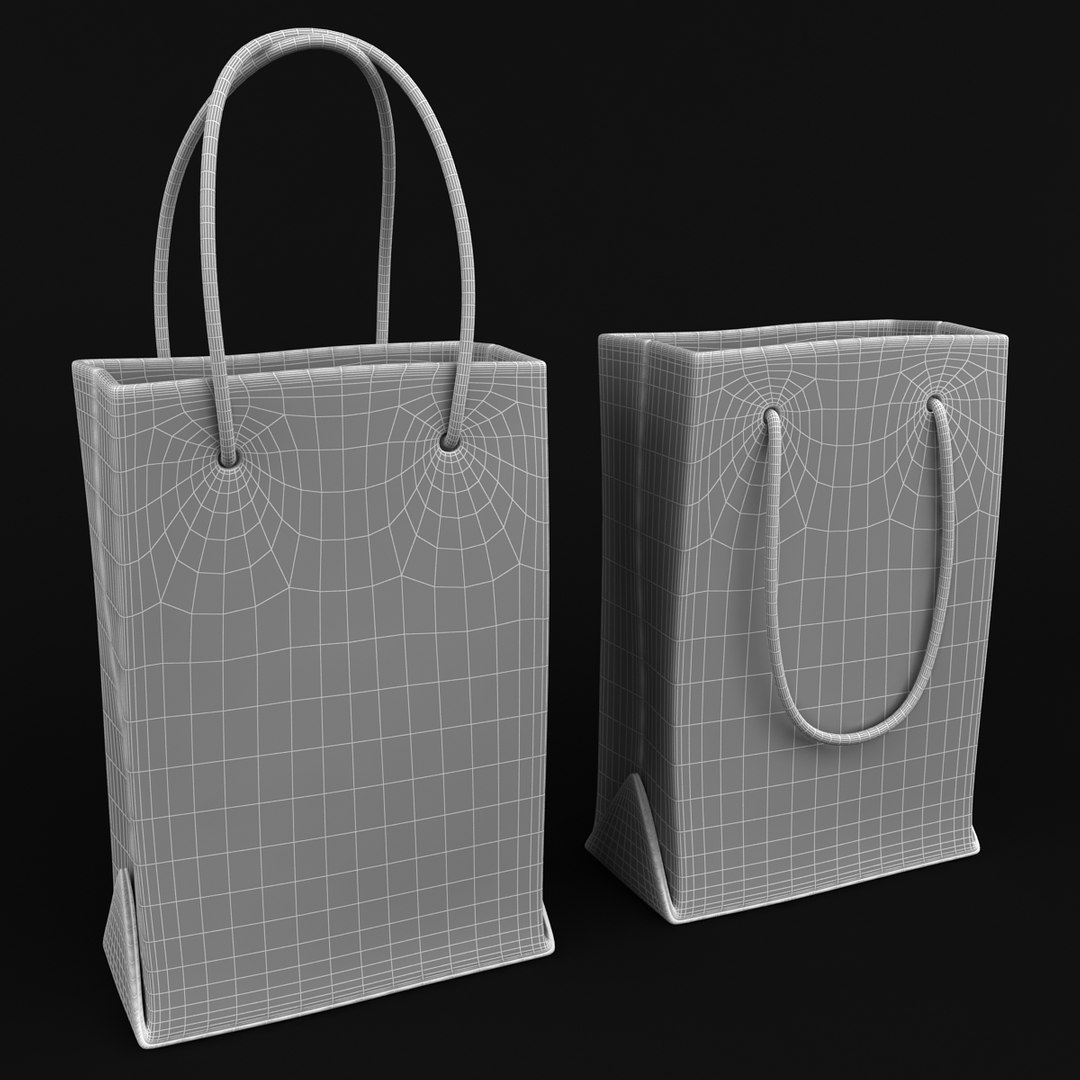 3dsmax Shopping Bag