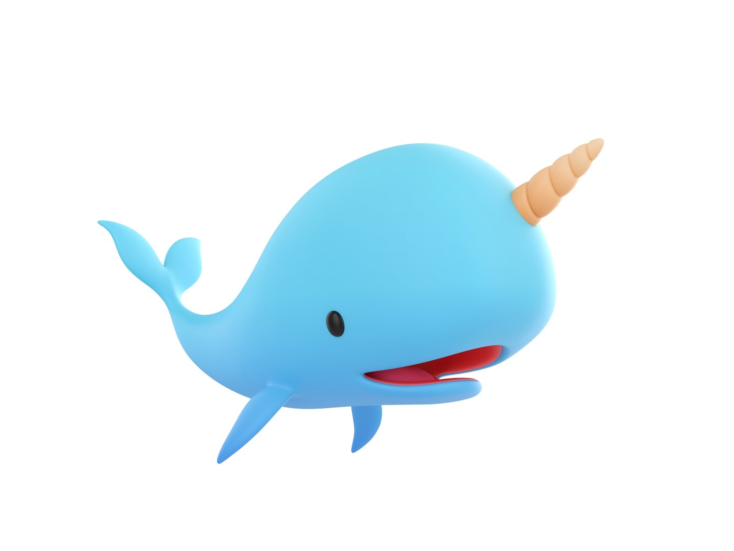3D Character272 Narwhal - TurboSquid 2200203
