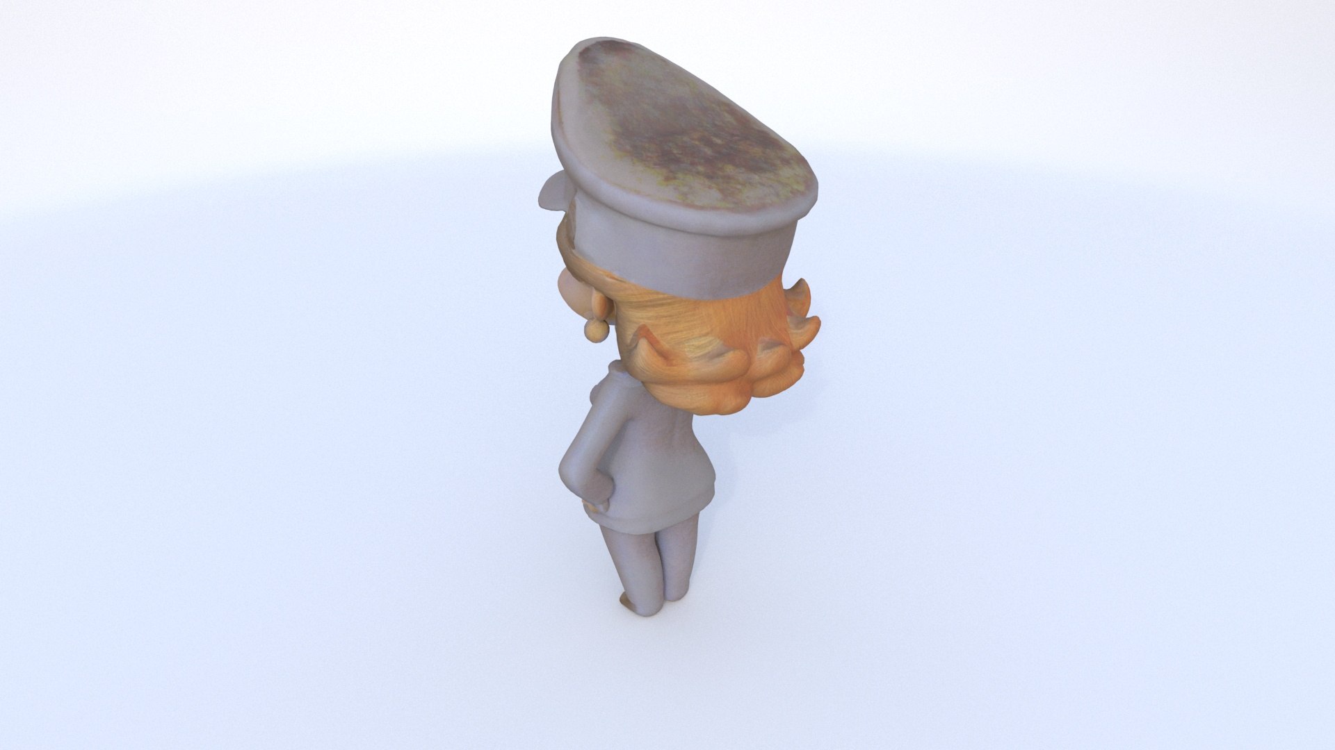 3D Train Conductor Female - TurboSquid 2333499