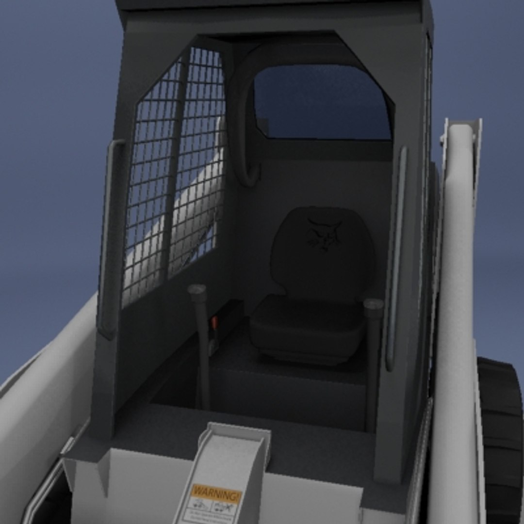 Bobcat Skid Steer 3d Model