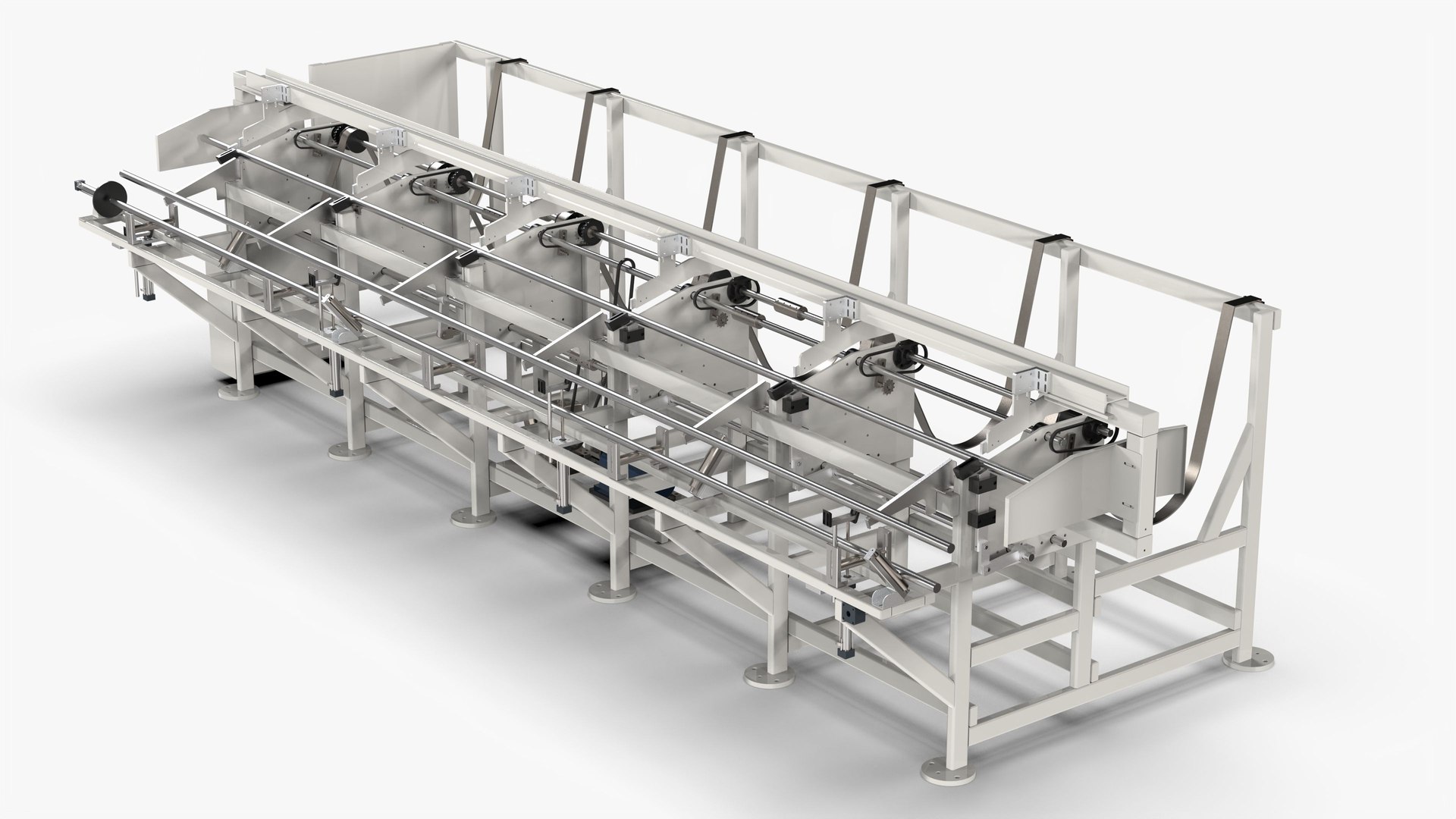 Automatic Round Tube Feeding Machine 3D - TurboSquid 1994830