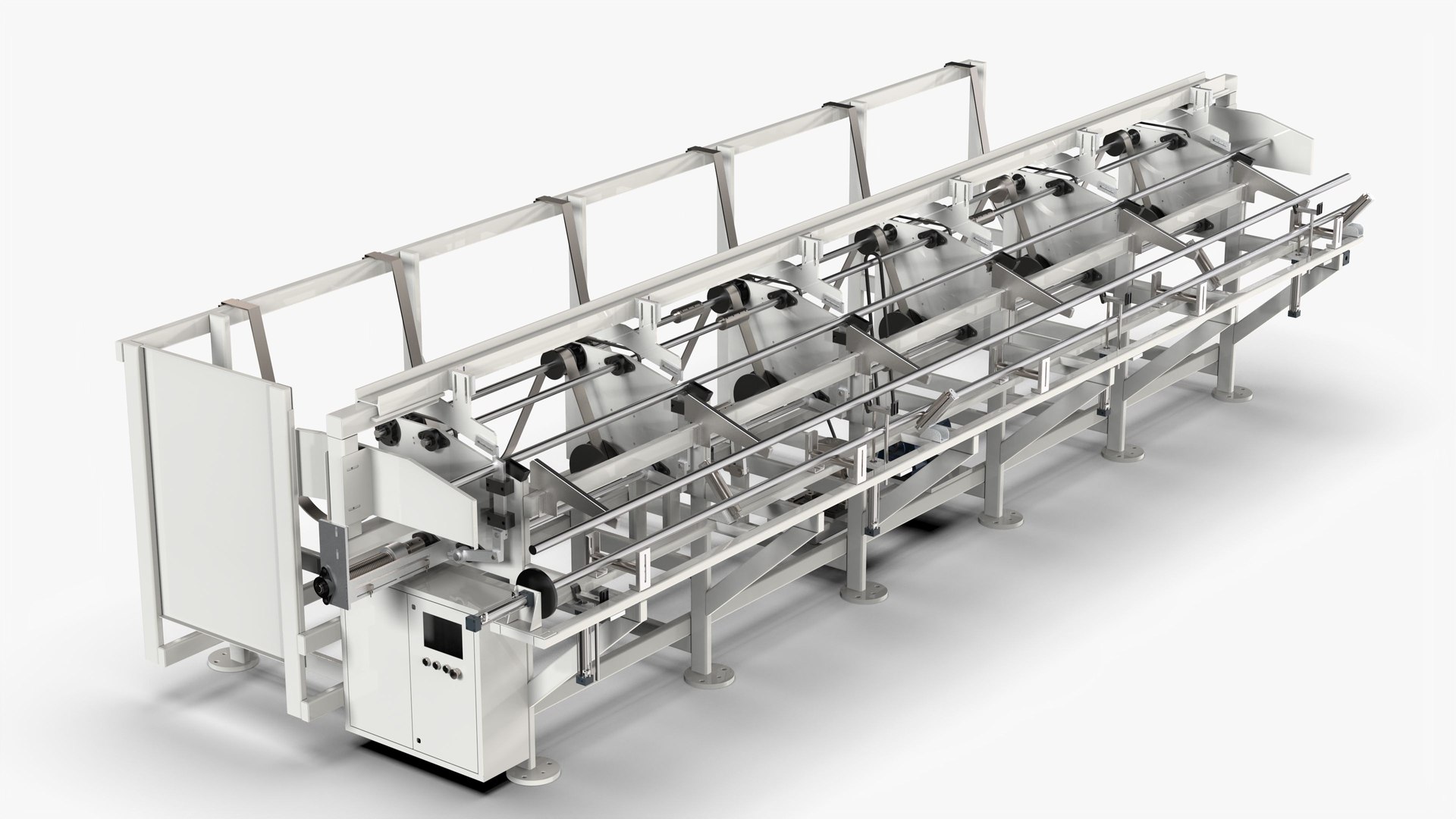 Automatic Round Tube Feeding Machine 3D - TurboSquid 1994830