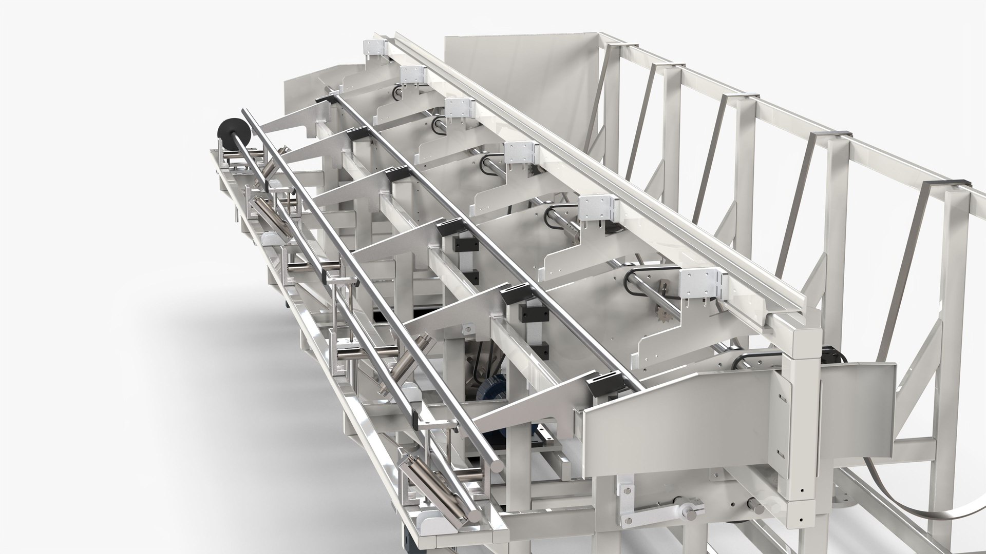 Automatic Round Tube Feeding Machine 3D - TurboSquid 1994830