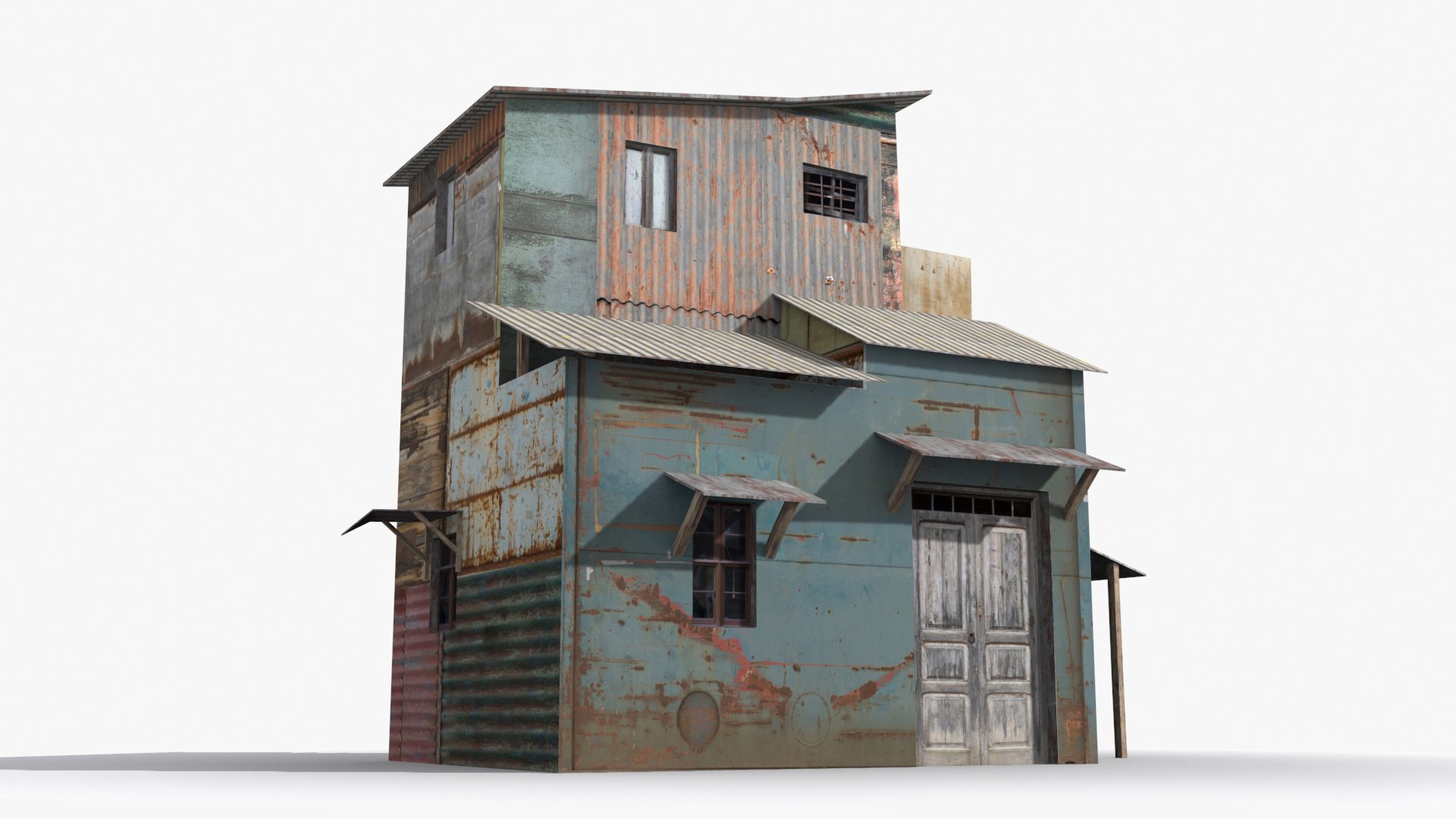 Slum X12 3D Model - TurboSquid 2009562