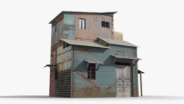 Slum x12 3D model - TurboSquid 2009562