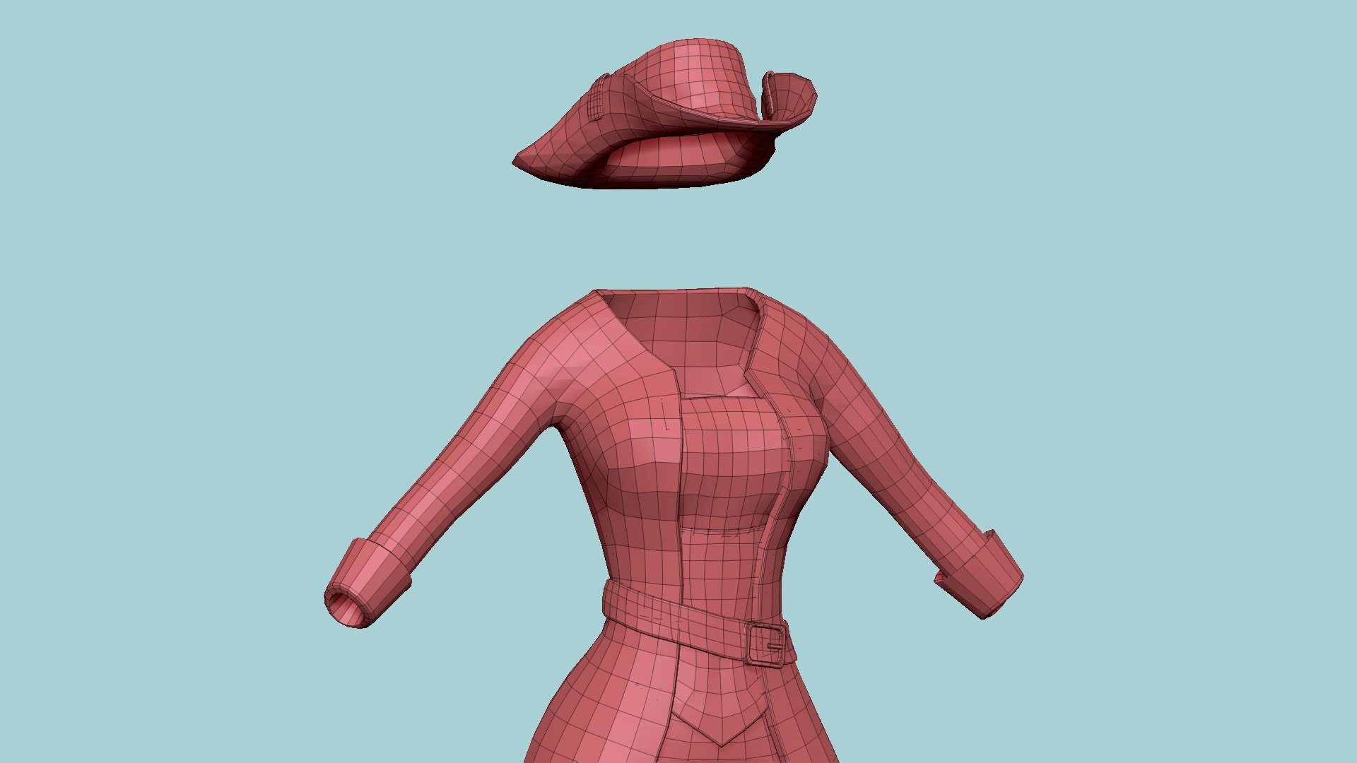 Pirate Female Costume 05 - Character Design Fashion Model - TurboSquid ...