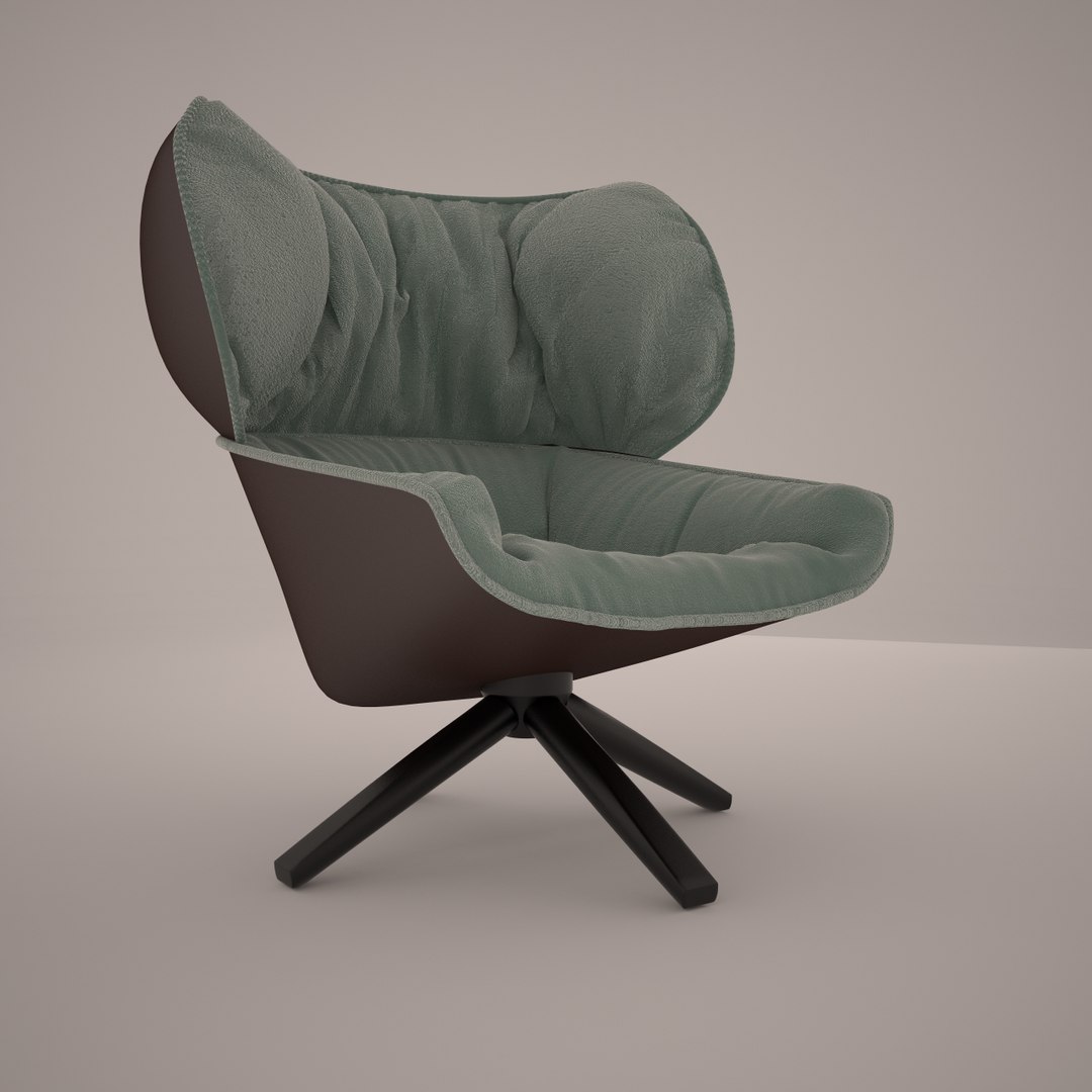 Italia Tabano Chair 3d X