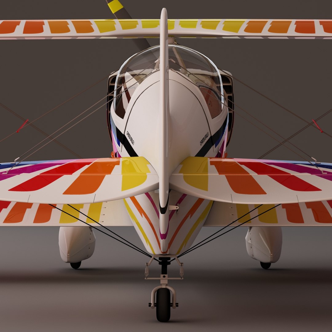 3d Model Of Christen Eagle Ii