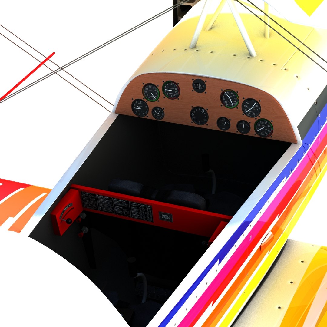 3d Model Of Christen Eagle Ii