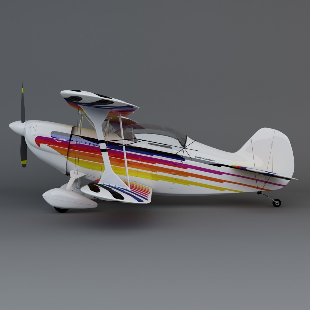 3d Model Of Christen Eagle Ii
