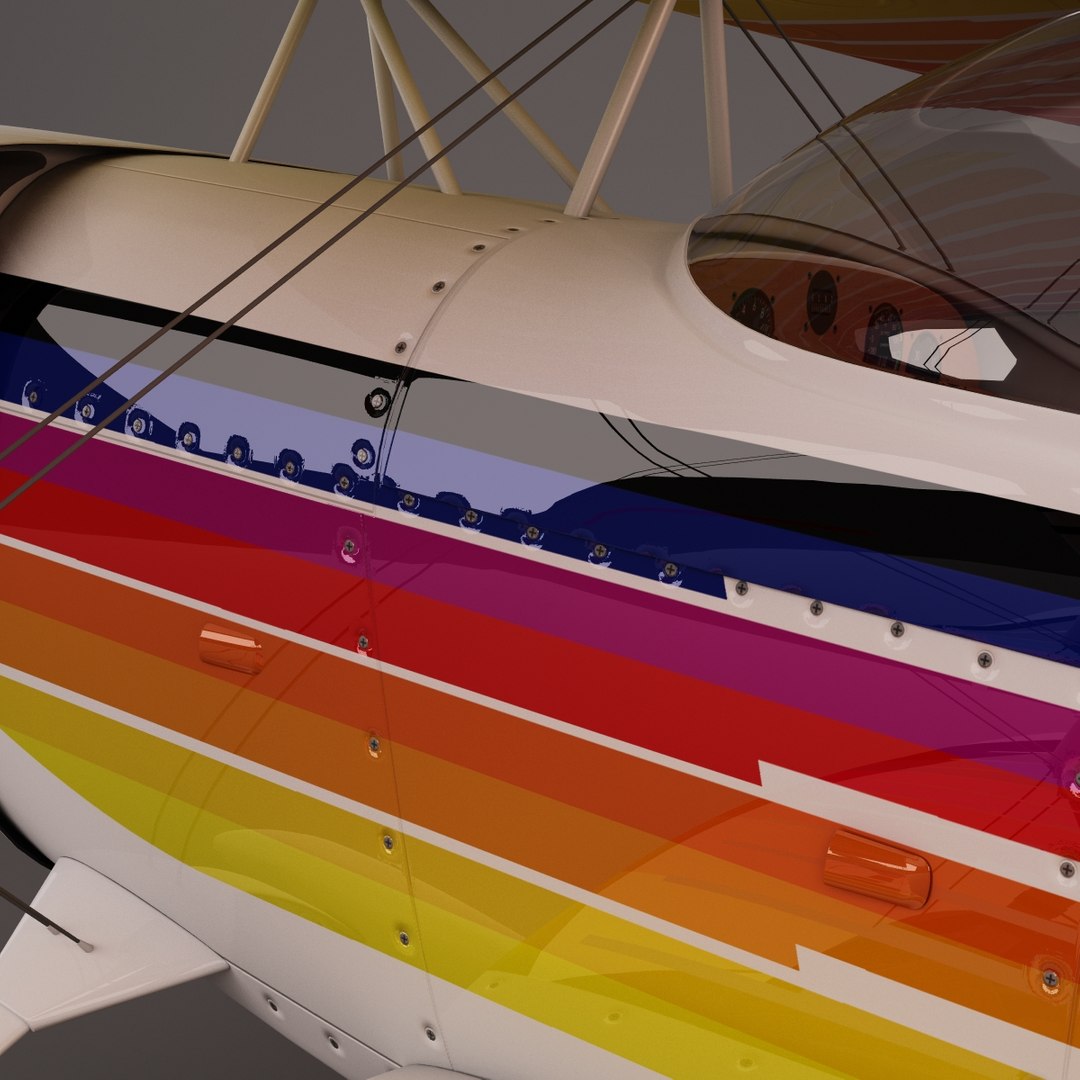 3d Model Of Christen Eagle Ii