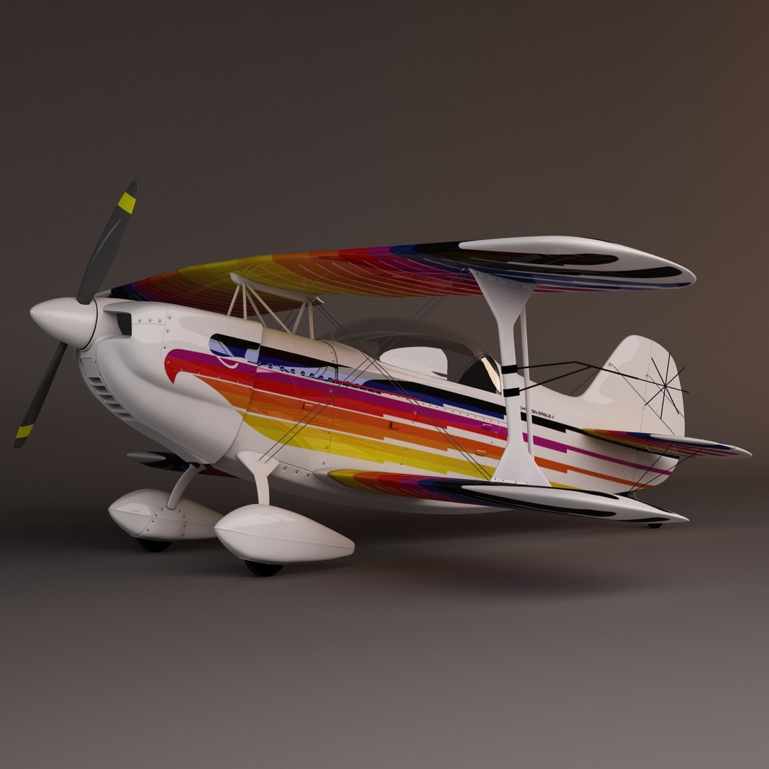 3d Model Of Christen Eagle Ii