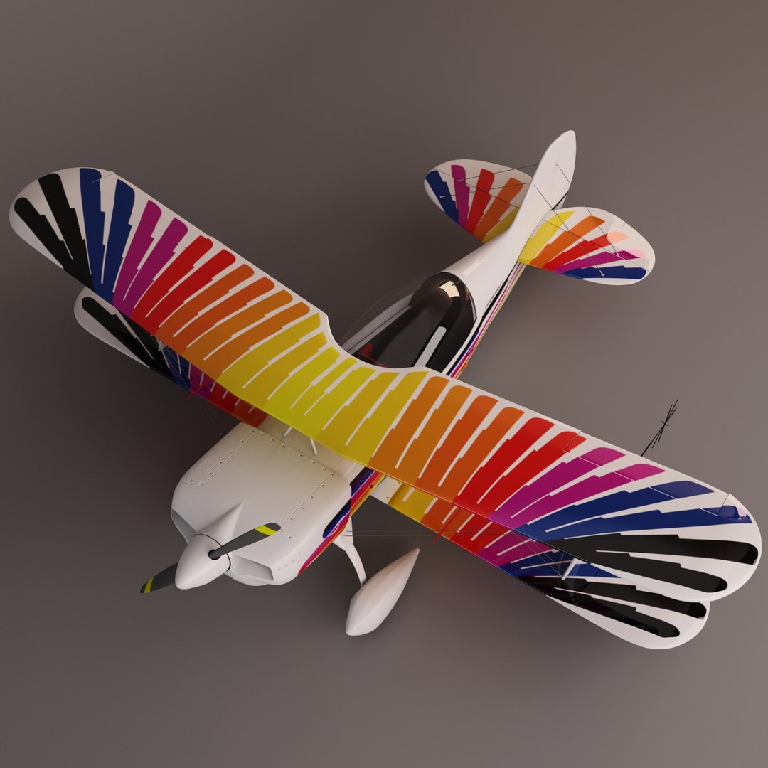 3d Model Of Christen Eagle Ii