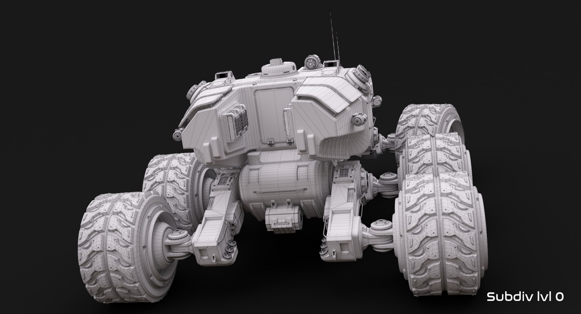 Mars Rover White 3D - TurboSquid 1487017