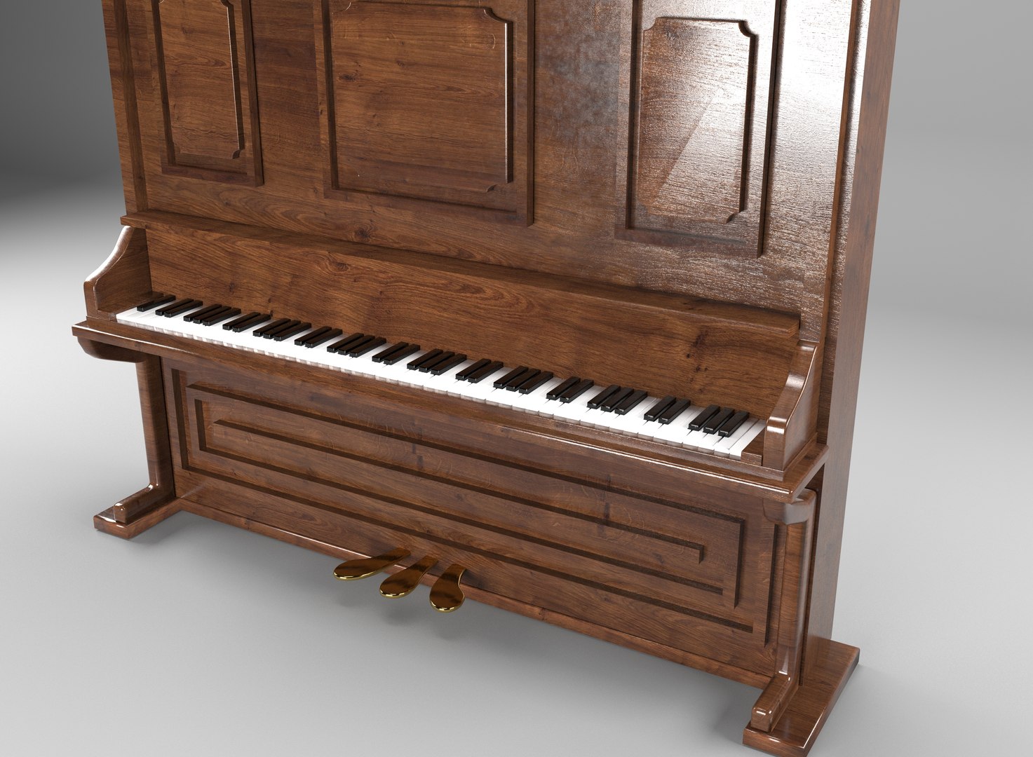 3D Classic Piano Model - TurboSquid 1869789