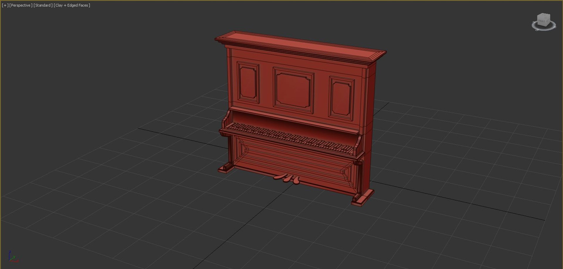 3D Classic Piano Model - TurboSquid 1869789