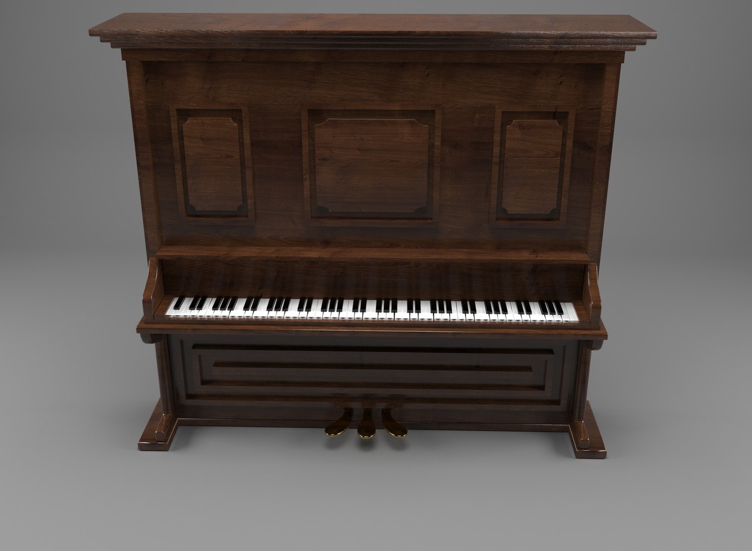 3D Classic Piano Model - TurboSquid 1869789