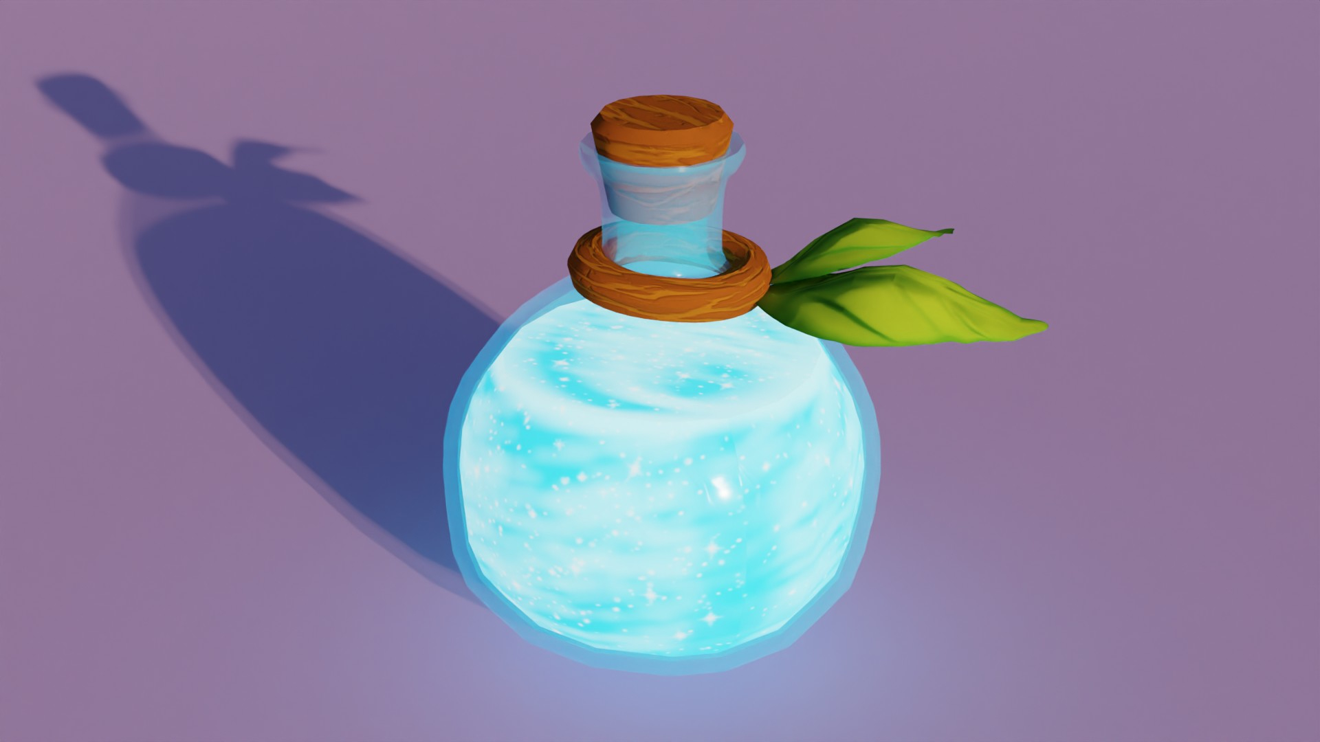 Stylized Magic Sky Potion 3D Model - TurboSquid 2070871
