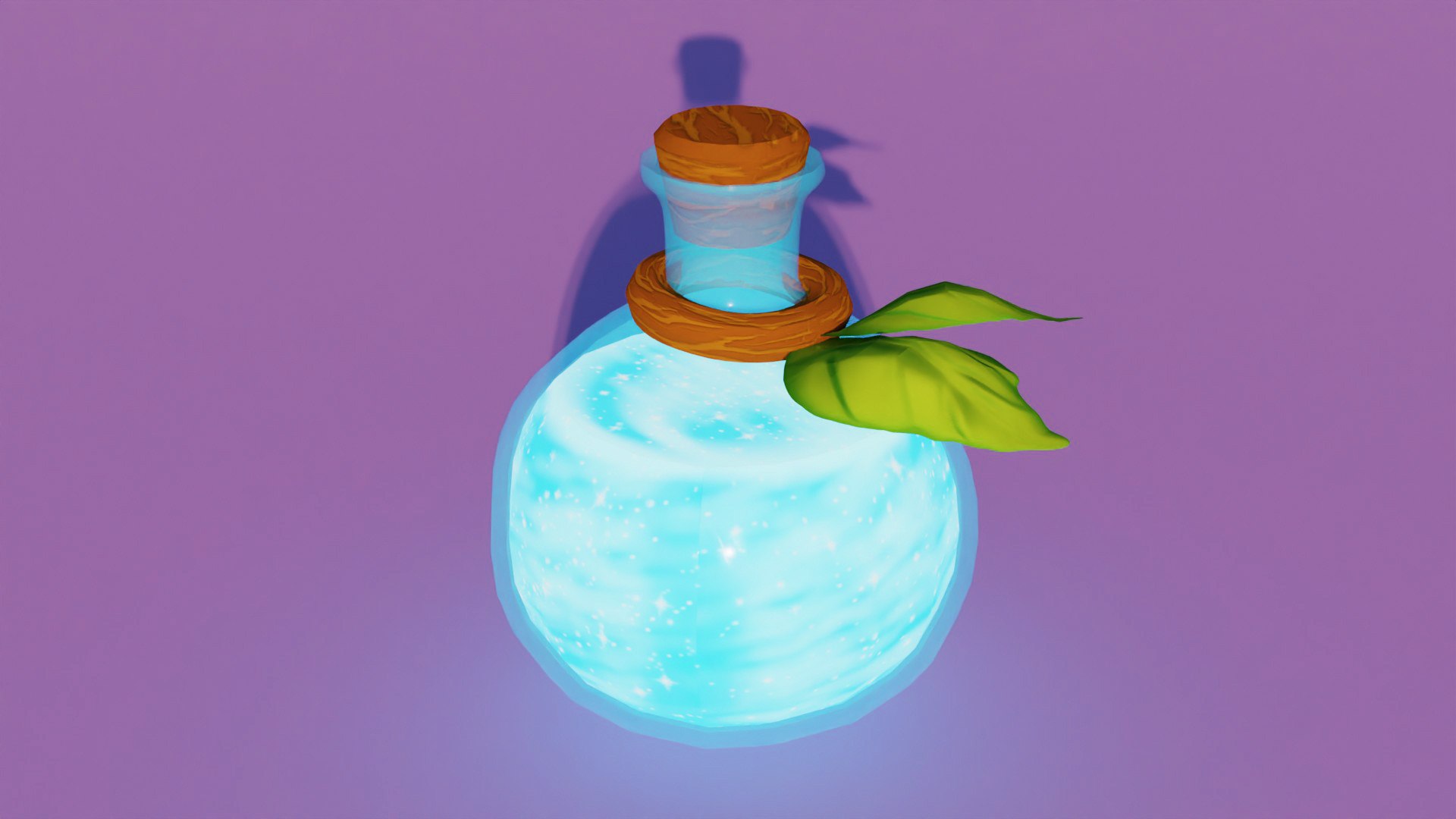 Stylized Magic Sky Potion 3D Model - TurboSquid 2070871