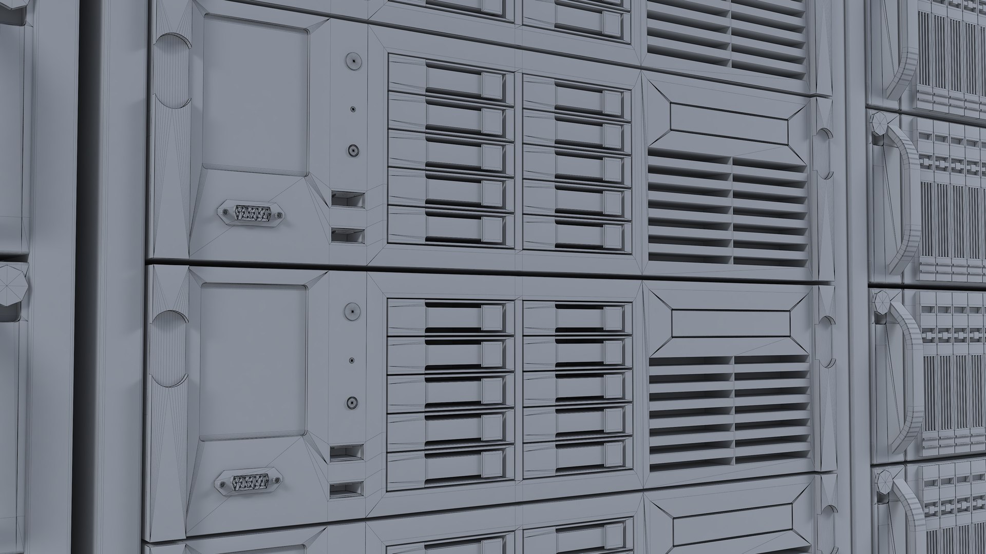 3D Server Room Data Center - TurboSquid 2265801