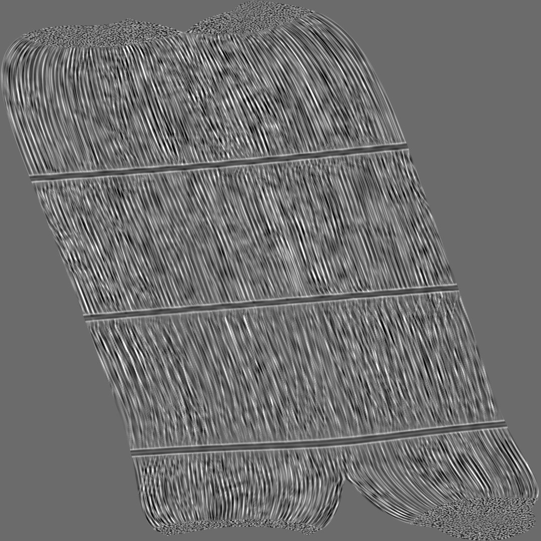 3d muscle fiber model