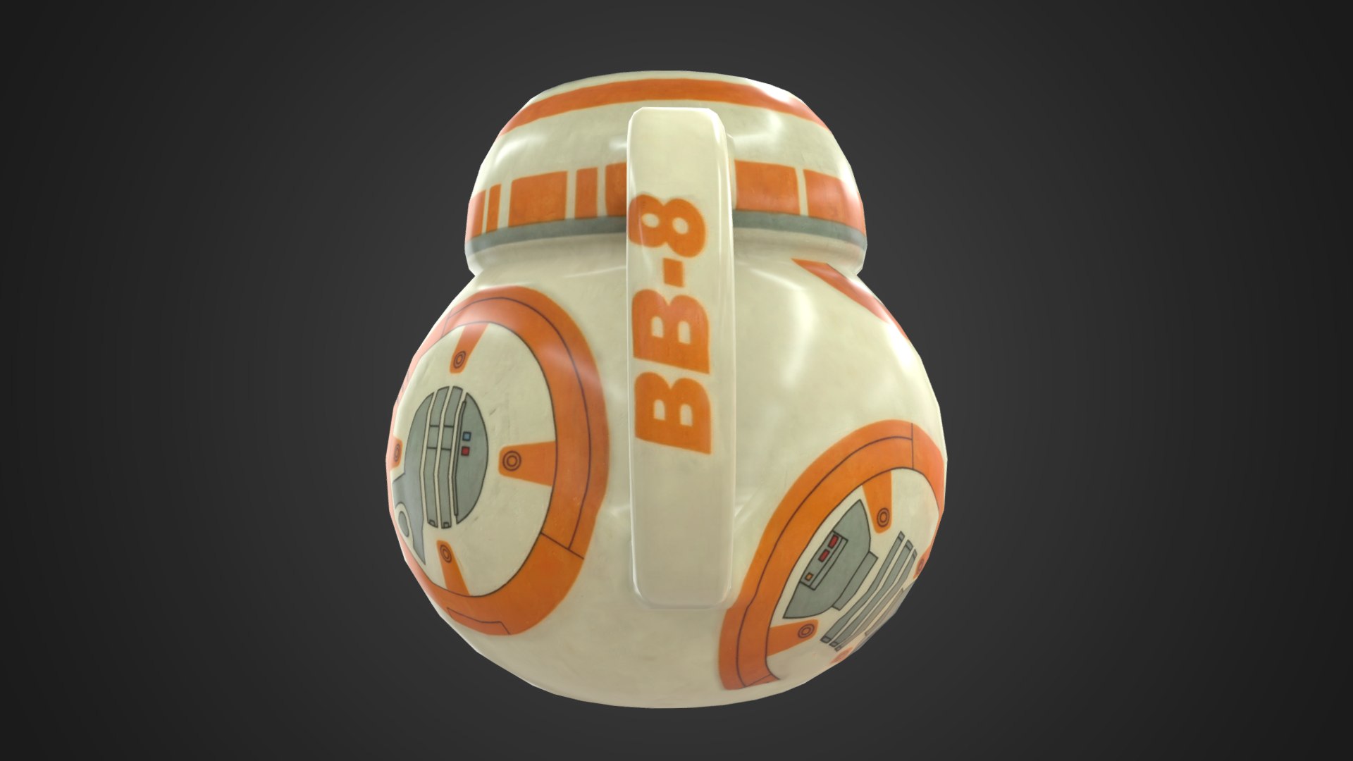 Game Ready BB-8 Cup 3D - TurboSquid 2015751