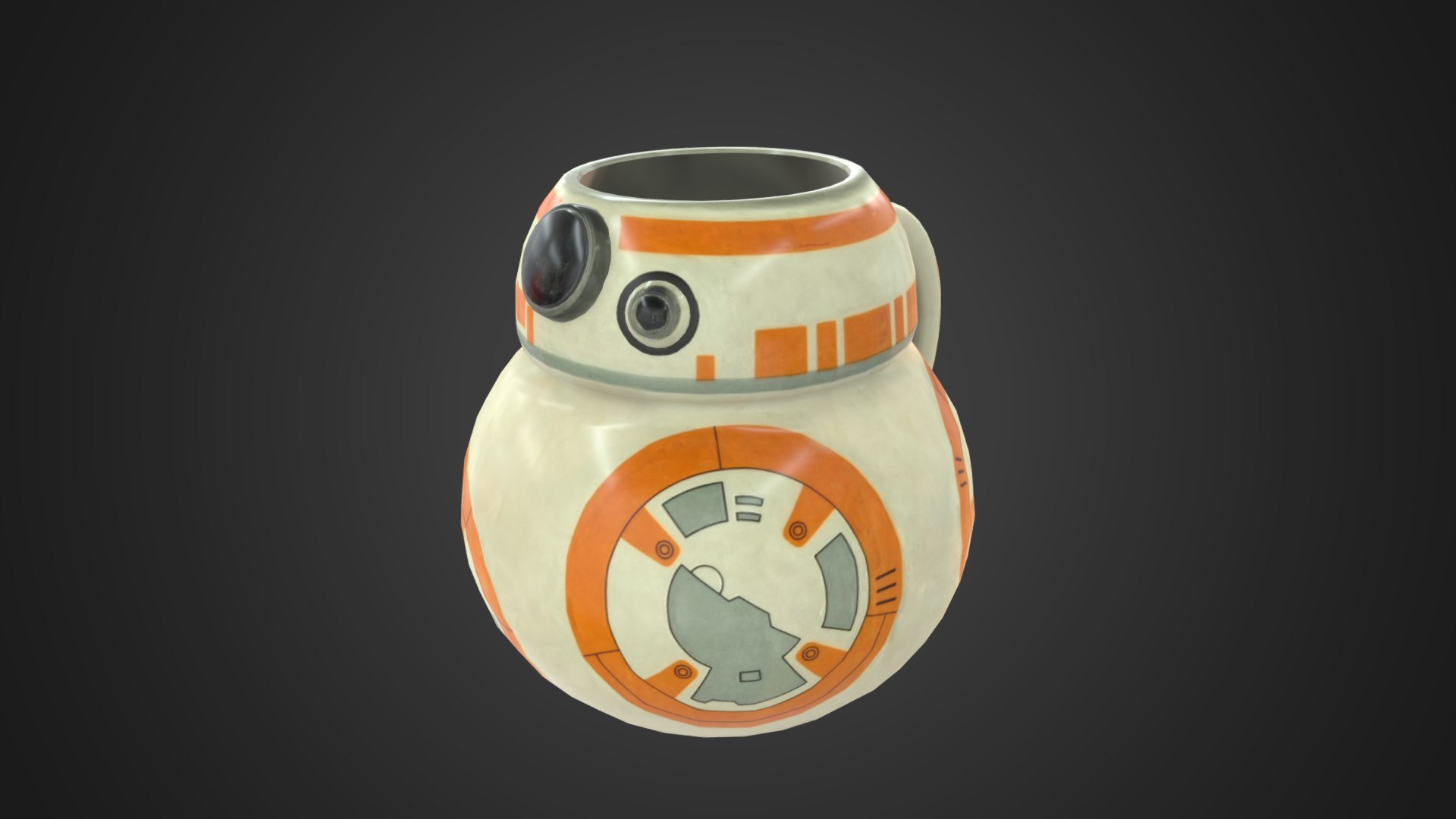 Game Ready BB-8 Cup 3D - TurboSquid 2015751
