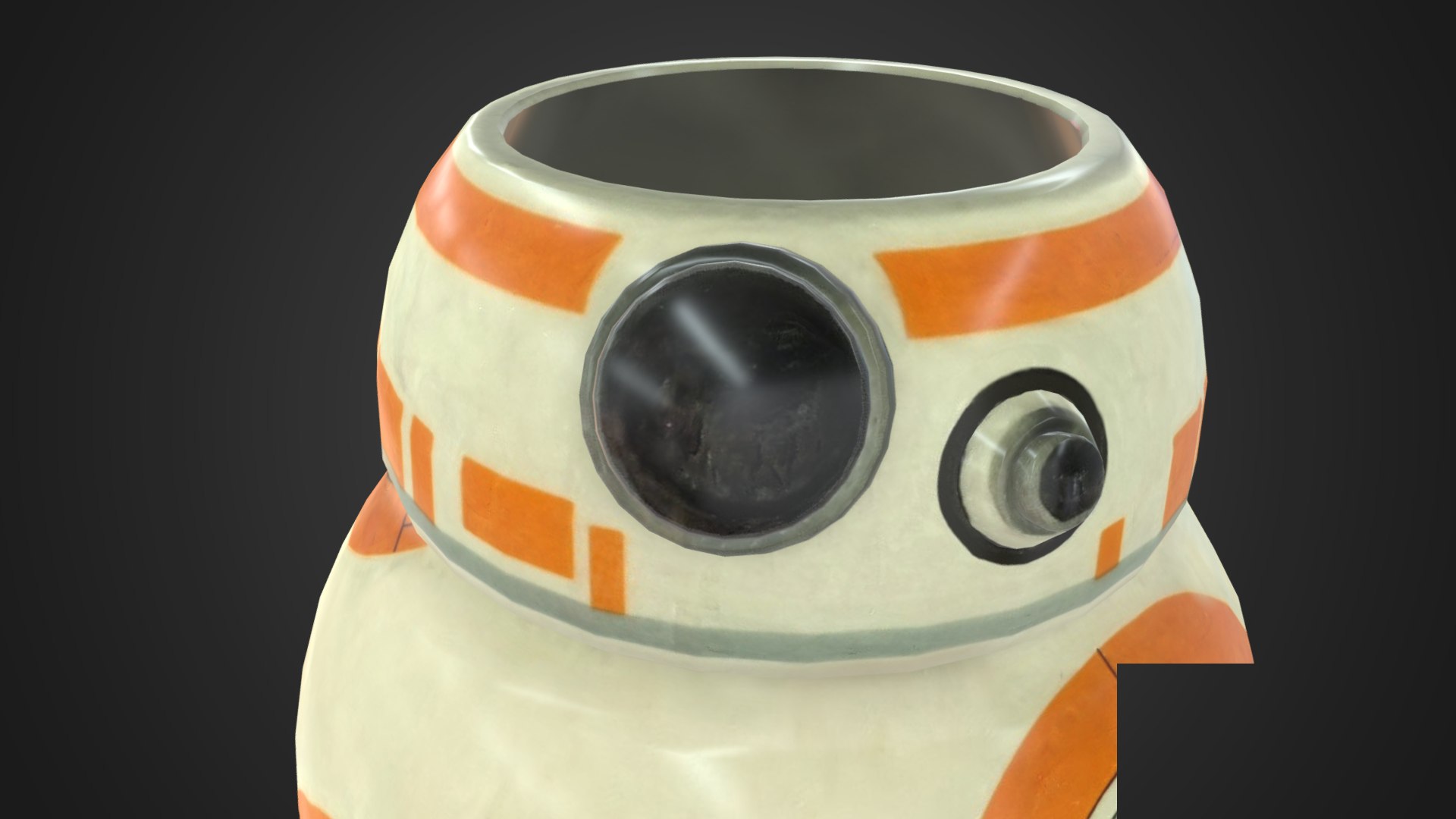 Game Ready BB-8 Cup 3D - TurboSquid 2015751