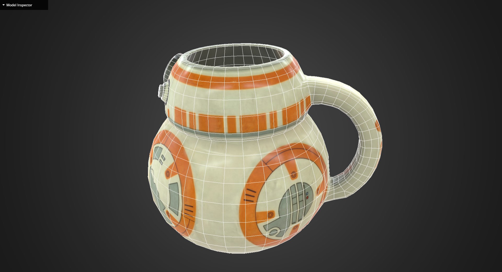 Game Ready BB-8 Cup 3D - TurboSquid 2015751