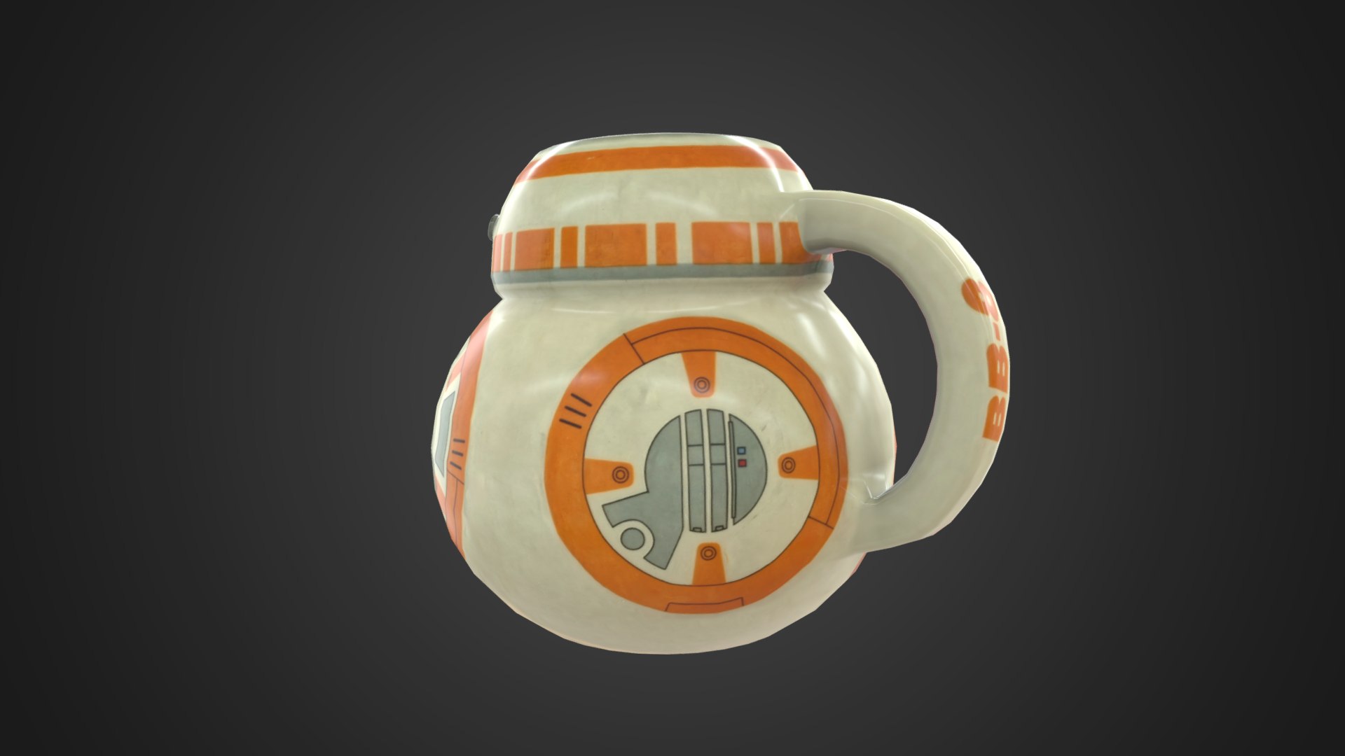 Game Ready BB-8 Cup 3D - TurboSquid 2015751