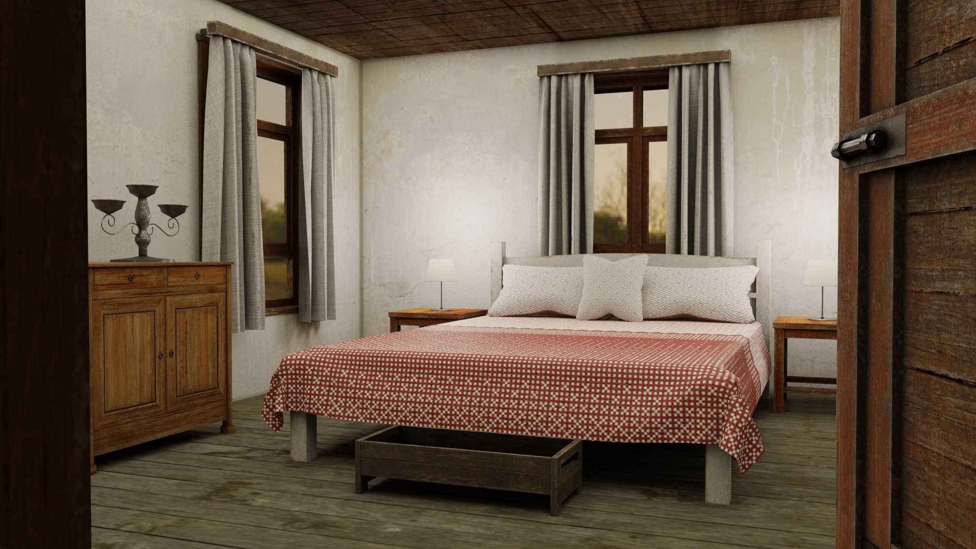 3D Mountain Lodge - TurboSquid 1921410