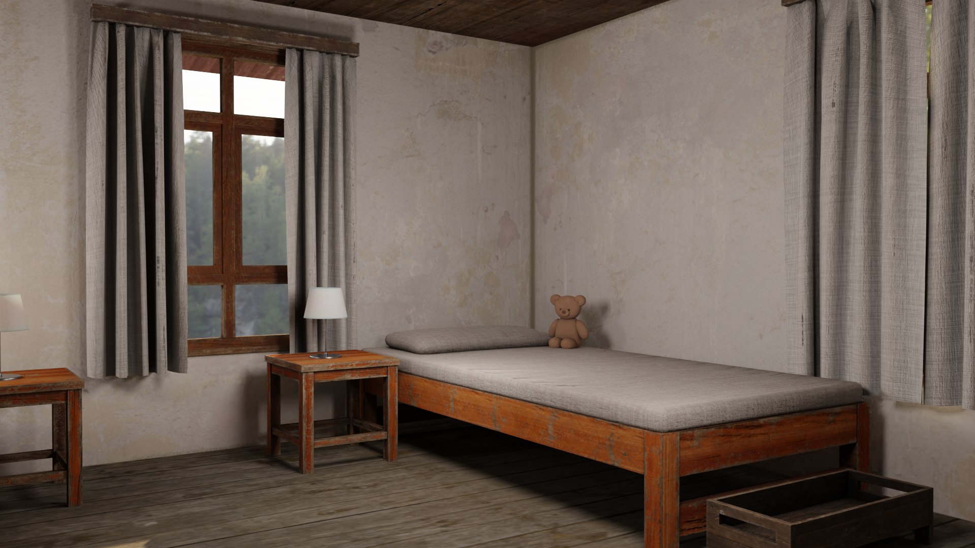 3D Mountain Lodge - TurboSquid 1921410