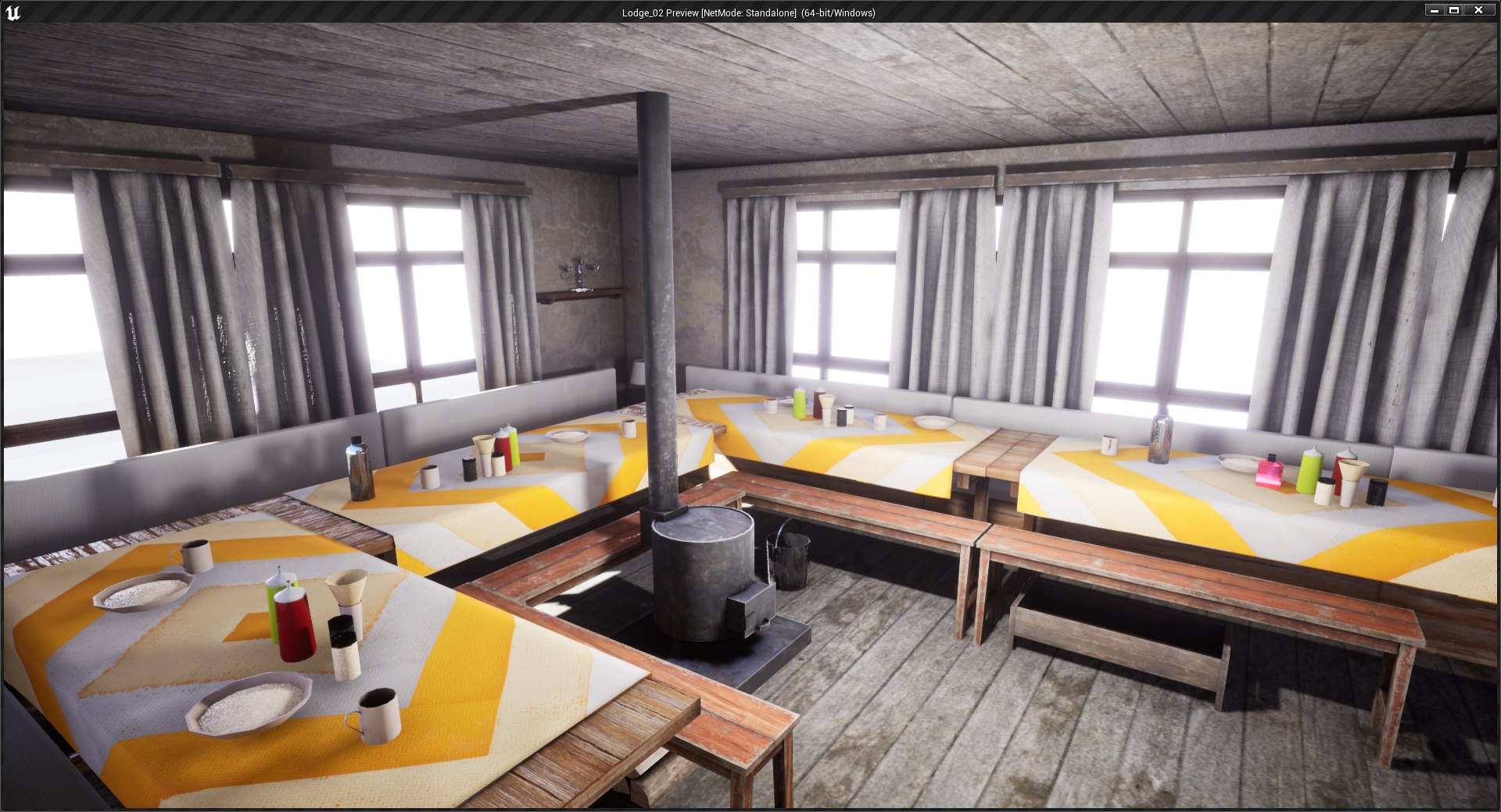 3D Mountain Lodge - TurboSquid 1921410