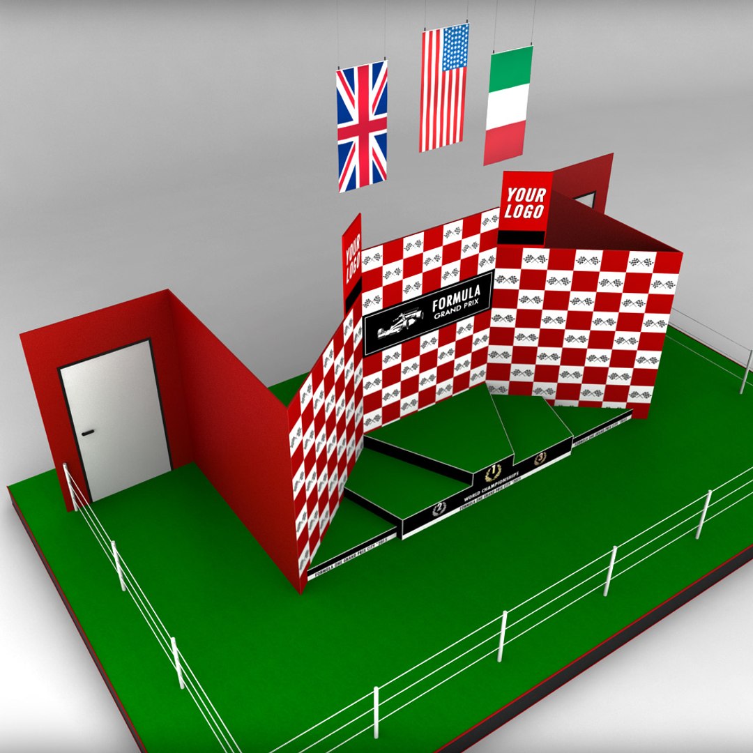3d Formula Sport Podium
