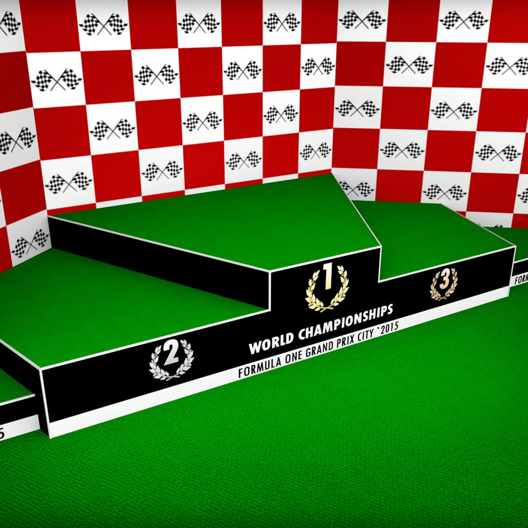 3d Formula Sport Podium