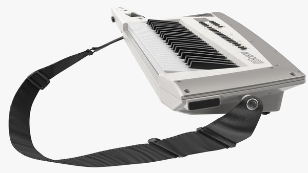 3D White Keytar Roland AX Edge - TurboSquid 1789473