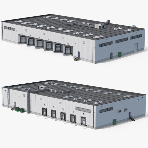 Storage Facility 3D Models for Download | TurboSquid