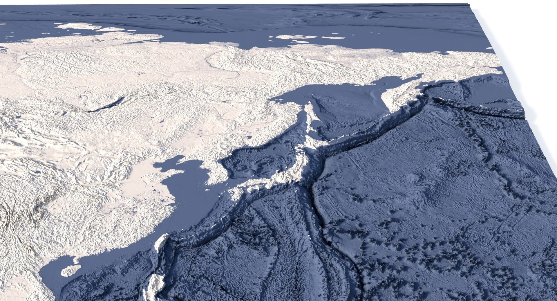 World Map With Detailed Relief And Ocean Floor Model - TurboSquid 2233401