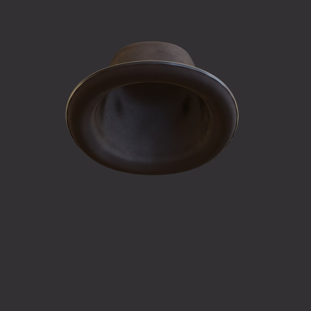 3D Model Hat Detective - TurboSquid 1643999