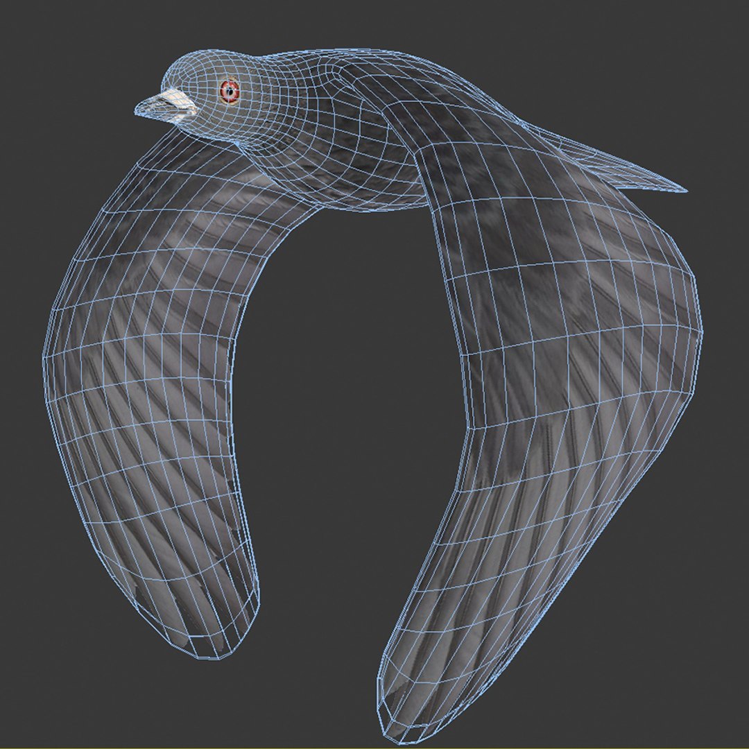 Bird Flock Animation 3d 3ds