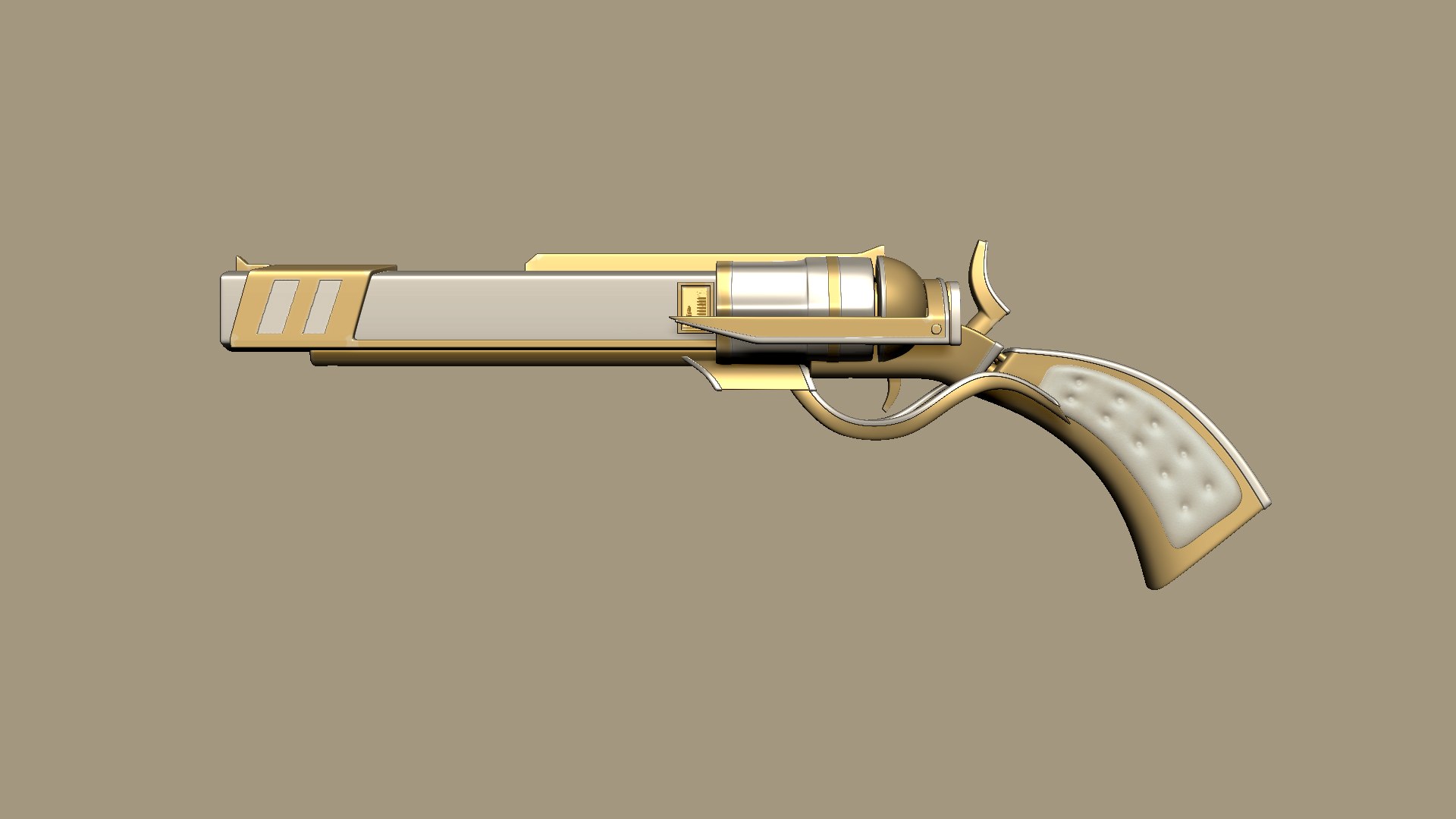 Revolver scifi sci 3D - TurboSquid 1677387