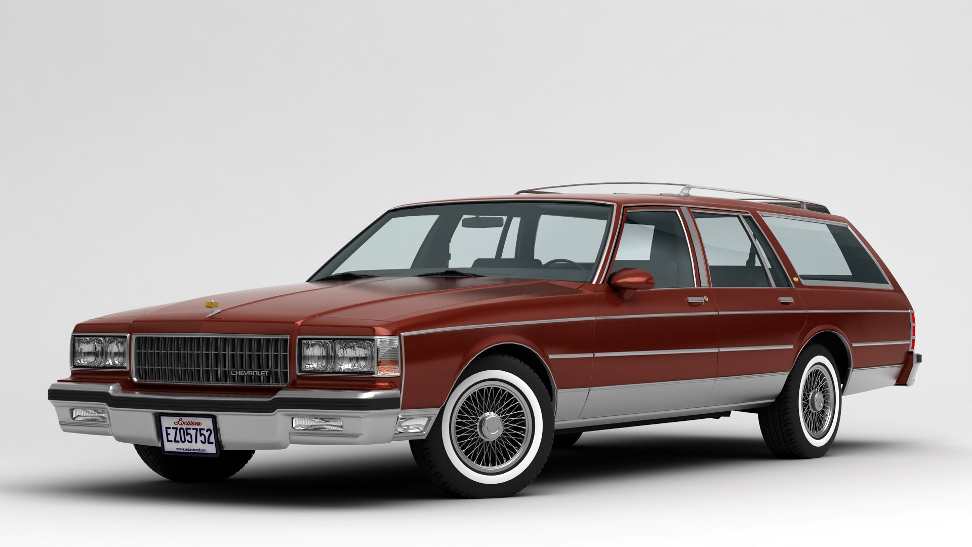 Chevrolet Caprice Estate 1989 Modelo 3D - TurboSquid 1860776